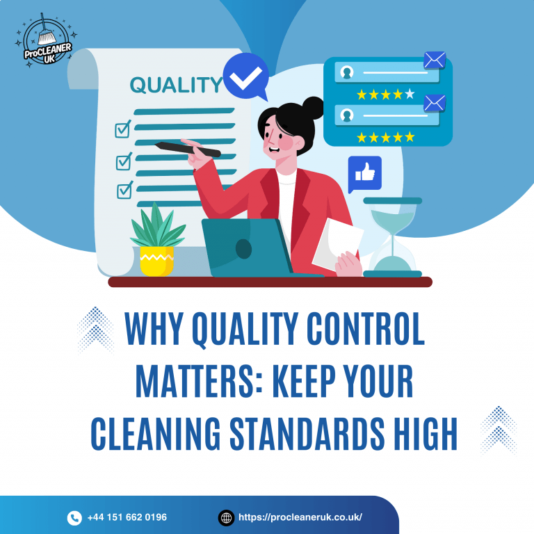 Keep Your Cleaning Standards High