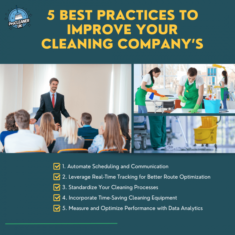 5 Best Practices to Improve Your Cleaning Company’s - ProCleaner UK