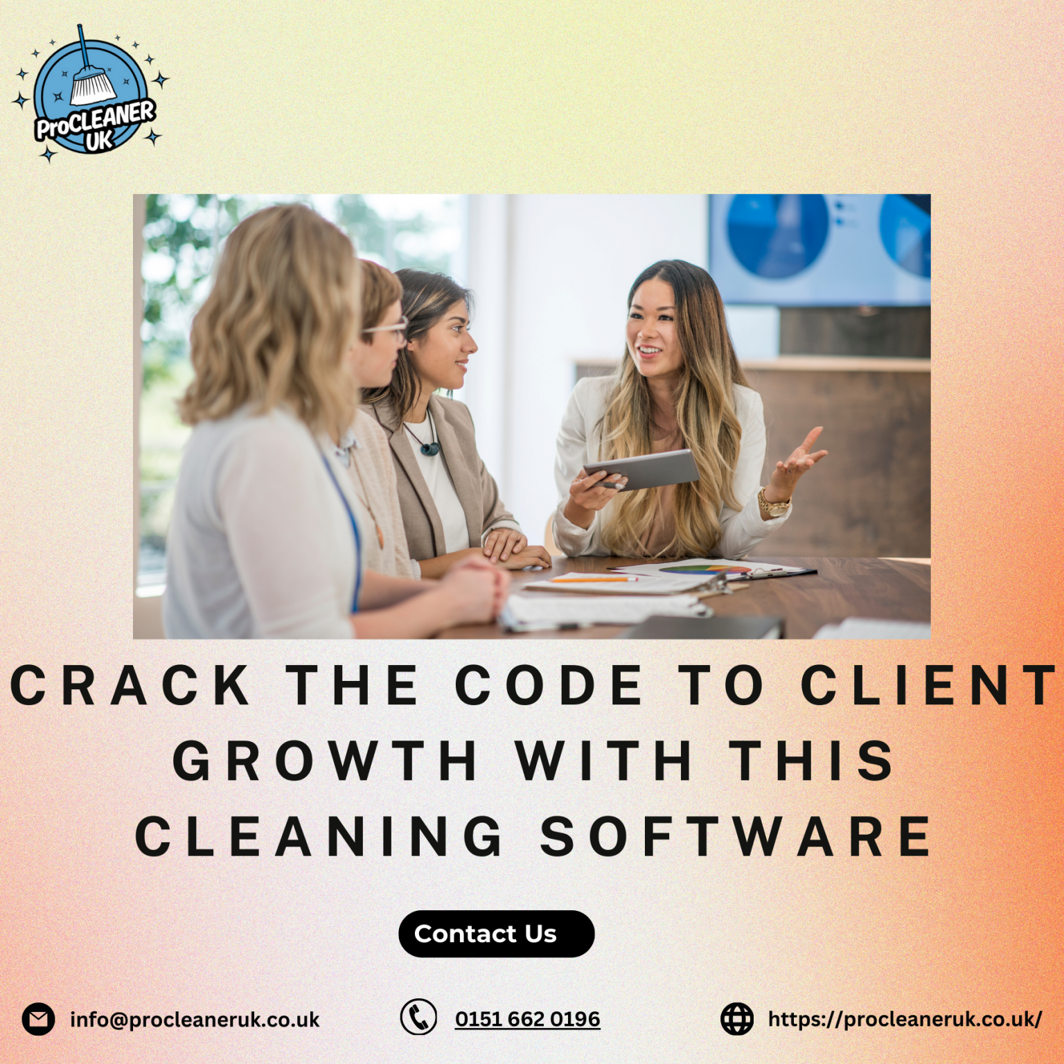 Crack the Code to Client Growth with This Cleaning Software - ProCleaner UK